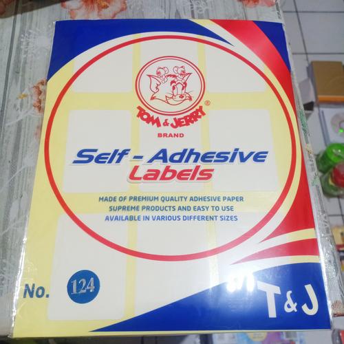 Jual Label Sticker Tom & Jerry 124 / Label Stiker Tom & Jerry No.124 ...