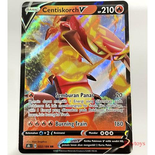 Jual Pokemon ID S8b VMax Klimaks - 022 Centiskorch V RR - Jakarta Utara ...