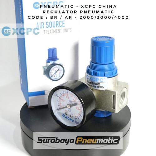 Jual AR 2000 - Regulator Pneumatic / Angin - BR2000 (Drat 1/4") - XCPC ...