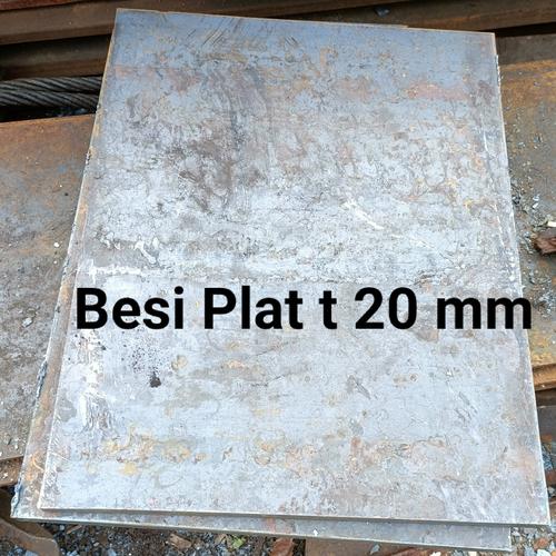 Jual Besi Plat SS400 t 20 mm X 200 mm X 200 mm - Jakarta Utara - PlatAs ...
