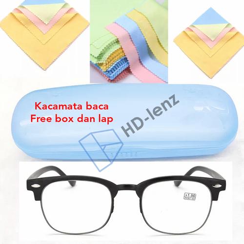 Jual HD-LENZ KACAMATA PLUS KHSUS UNTUK BACA MODEL UNTUK PRIA WANITA ...