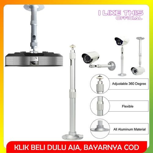 Jual Bracket Gantung Infocus Proyektor Projector Stand CCTV Tiang ...