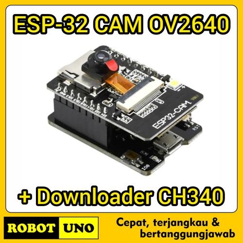 Jual ESP32 CAM ESP-32 Camera Wifi Bluetooth OV2640 + Downloader CH340 ...