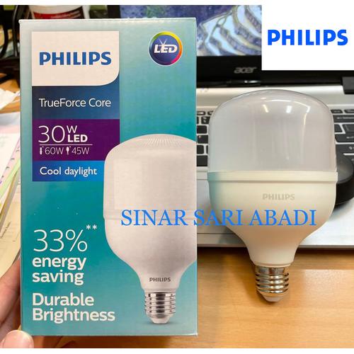 Jual Lampu Bohlam LED PHILIPS Tforce 30W TrueFroce Core 30W 30 Watt ...