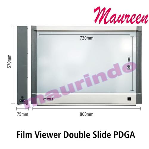 Jual Onemed Film Viewer Xray DOUBLE SIDE Film Iluminator Light Box X ...