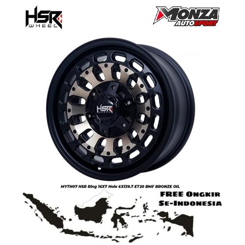 Jual Velg Mobil Ring 16 HSR MYTH07 Velg Triton Ranger Hilux DC Pajero Dll - Kab. Pekalongan ...
