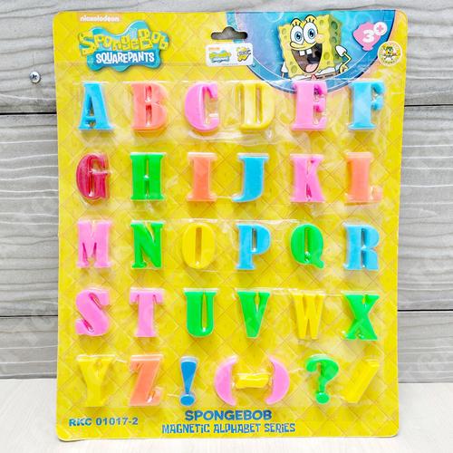 Jual Spongebob Magnetic Alphabet Series Huruf Magnet Mengenal Huruf ...