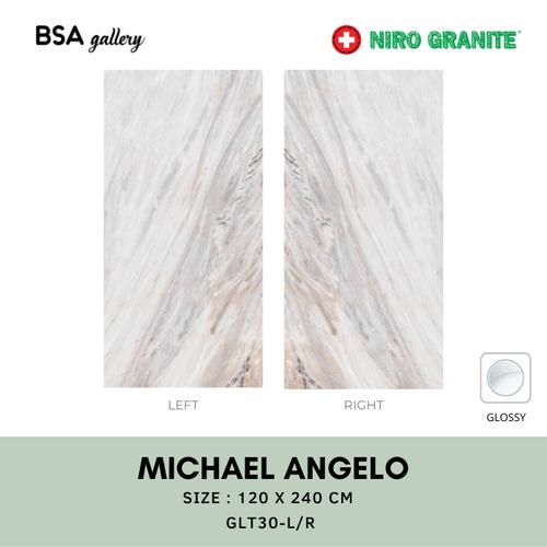 Jual NIRO GRANITE BIG SLAB 120X240 MICHAEL ANGELO / GRANIT LANTAI ...