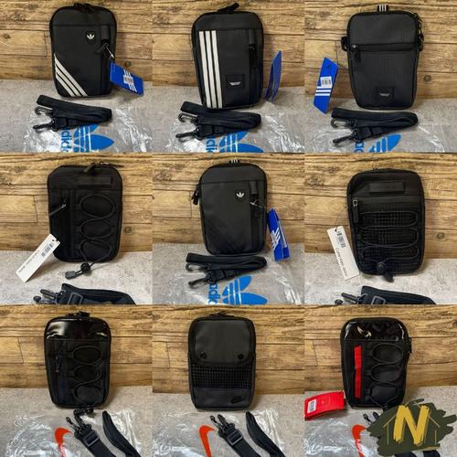 Jual Slingbag Adidas Mini WATERPROOF / Tas HP Tas Selempang - Hitam ...
