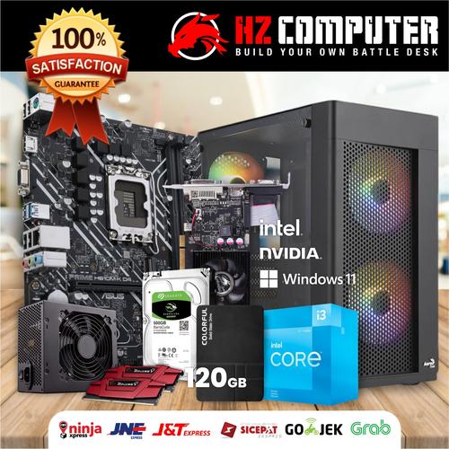 Jual [READY] PC Design - Intel Core i3 12100F - GT 710 2GB - RAM 16GB ...