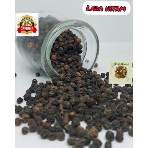 Jual Lada hitam utuh 100 GRAM / black pepper whole / Merica Utuh ...