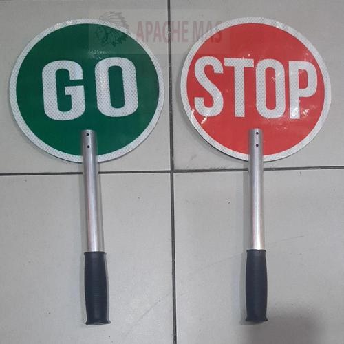 Jual Papan Stop Security STOP-GO Plat 25 CM IMPORT - Jakarta Barat ...