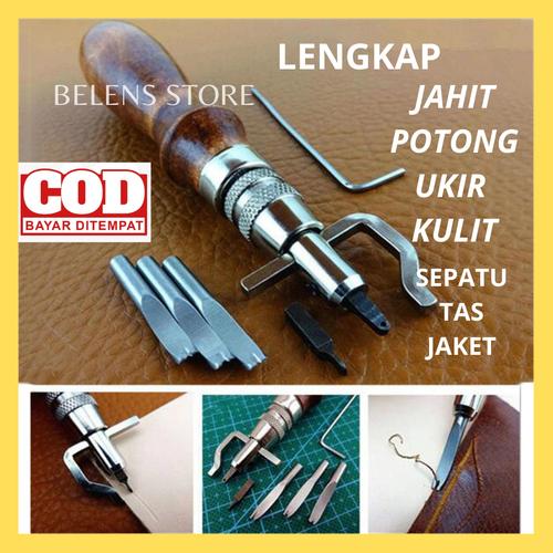 Jual Jarum Alat Sol Jahit Menjahit Sendal Sepatu Tas Canvas Kulit TOOL ...