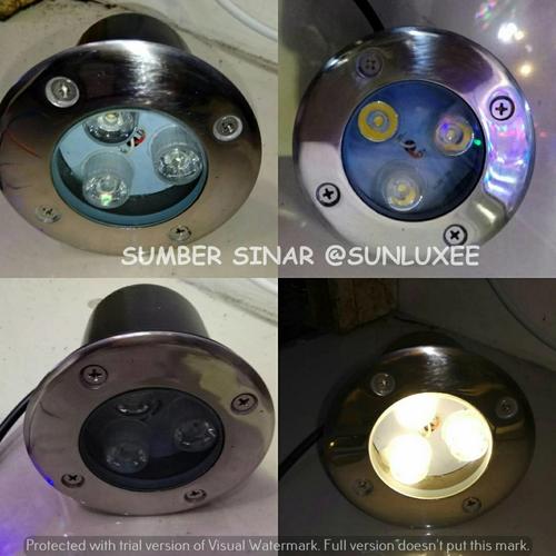 Jual lampu tanam lantai led 3 watt 220v - 5 watt - Jakarta Pusat ...