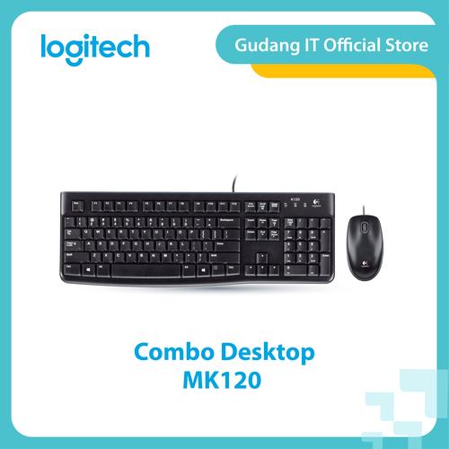 Jual Logitech MK120 Combo Keyboard dan Mouse Kabel USB - Jakarta Timur - Gudang IT Shop | Tokopedia