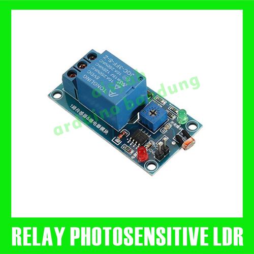 Promo RELAY 5V MODULE PHOTOSENSITIVE RESISTANCE LIGHT DETECTION - Kota ...