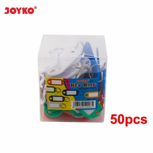 Jual Key Ring JOYKO KR9 isi50/Gantungan Kunci Label Nama/Ring Kunci ...