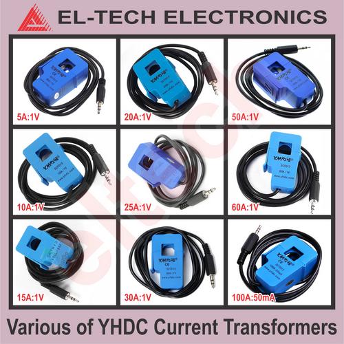 Jual Current Transformer Trafo CT Sensor Pengukur Arus YHDC SCT013 SCT ...