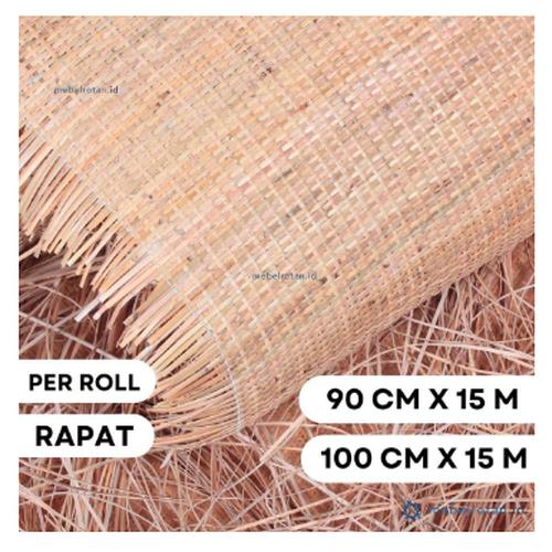 Jual Anyaman Rotan Lembaran | Webbing Rapat 90/100 CM | Per Roll - 90 ...