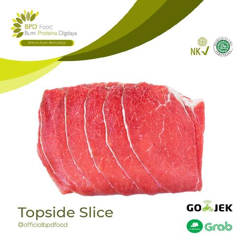 Jual TOPSIDE SLICE AUS 250GR - BEEF - DAGING SAPI - PREMIUM - HALAL ...