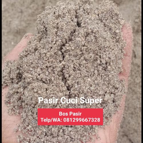 Jual Pasir Cuci Super (23 m3) Pasir Beton Pasir Cor Plaster Bangunan ...