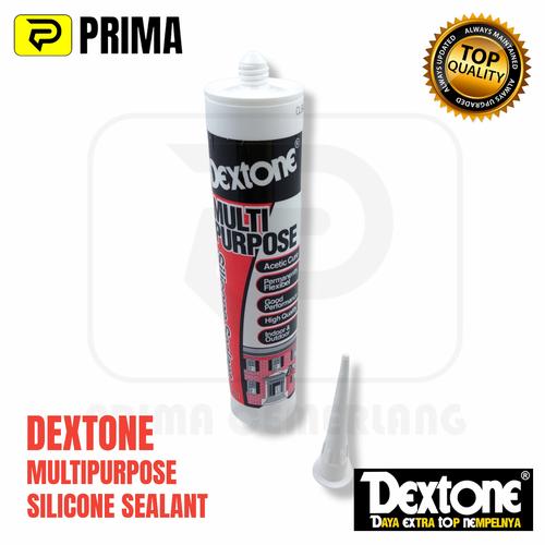 Jual DEXTONE SILICONE SEALANT 300ML MULTI PURPOSE LEM - Putih - Jakarta ...
