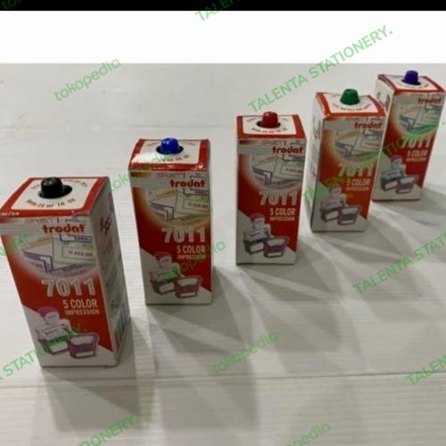 Jual tinta stamp ink color trodat 25ml - Biru - Jakarta Pusat - TALENTA ...