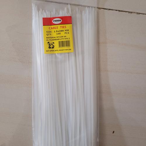 Jual tali ripet panda 2 koma 5 x 200mm 20 cm warna warni kabel ties ...