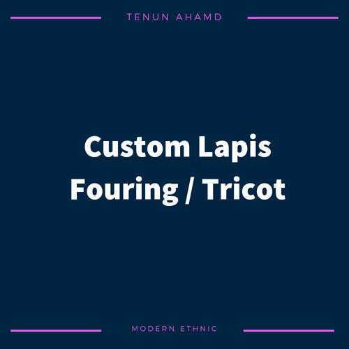 Jual Custom Lapis Fouring atau Tricot - Kab. Jepara - Tenun Ahmad ...