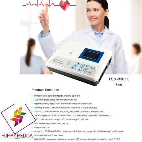 Jual EKG VI-TECH 3 CHANNEL/ECG VI-TECH 3 CHANNEL - Jakarta Timur ...