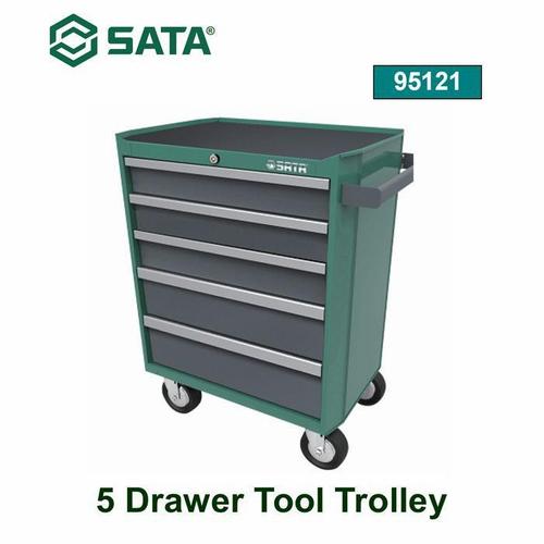Jual TROLY KABINET 5 SUSUN SATA TROLLEY 95121 5 DRAWER TOOL TROLLEY ...