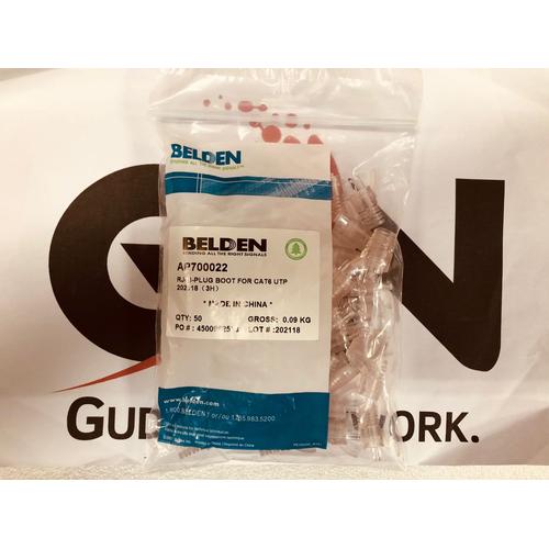 Jual Belden Plugboot Cat6 / Cat 6 / Plug boot RJ45 UTP Transparant ...