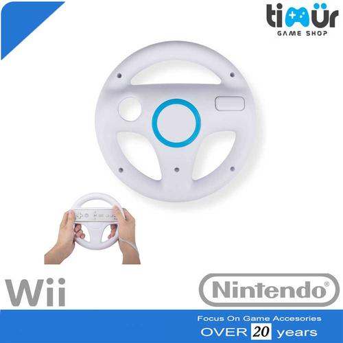 Promo Racing Wheel Mario Go Kart Steering Remote Wiimote Nintendo Wii ...