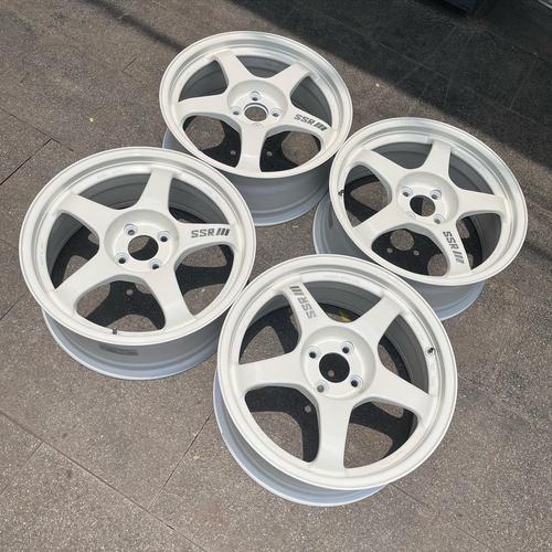 Jual Velg Original SSR Integral R17 4x100 made in Japan jazz yaris ...