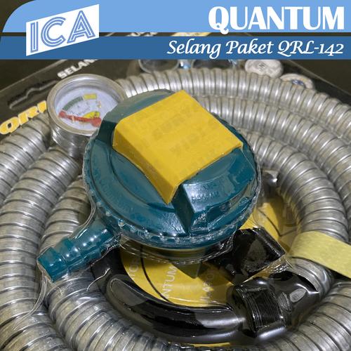 Jual [PAKET] Regulator Gas Dengan Meter dan Selang QRL - 142 Quantum ...