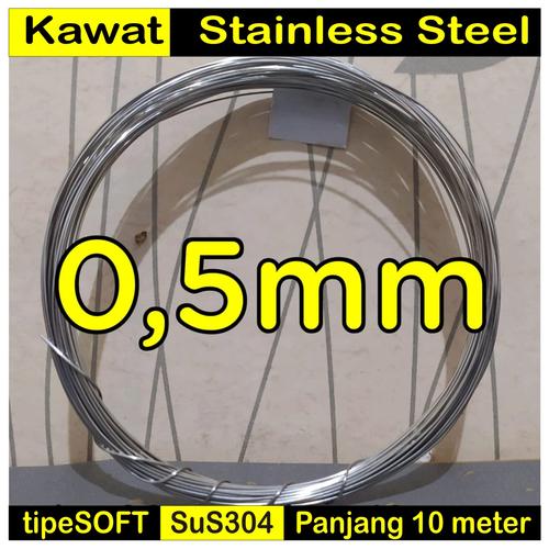 Jual kawat stainless steel 304 SOFT 05mm - Kota Bekasi - omnisore ...