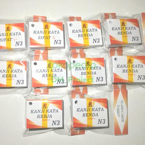 Jual Flashcard kotoba kanji N3 JLPT NATTEST JTEST Part 1 - Kab ... Jual Flashcard kotoba kanji N3 JLPT NATTEST JTEST Part 1 - Kab ...