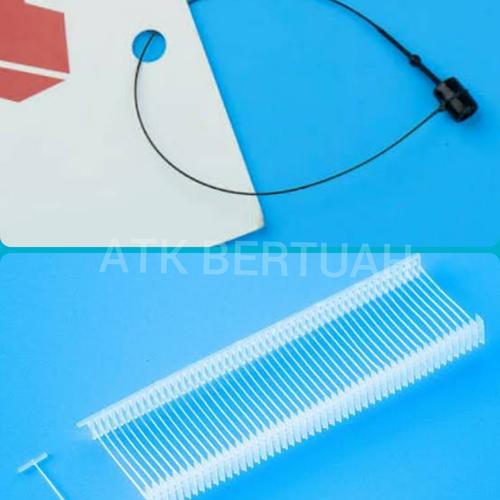 Jual LOOP LOCK TOP HANG TAG PIN TALI PLASTIK GANTUNG MEREK LABEL HARGA ...