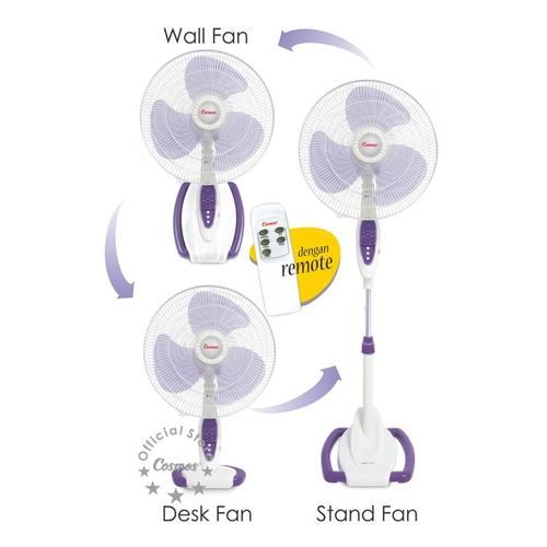 Jual Cosmos Stand Fan 16 inch 3in1 Remote 16-SO88R - Kota Depok ...