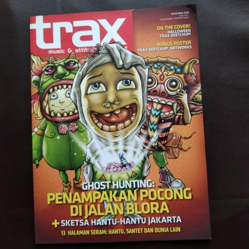 Jual majalah TRAX november 2008 edisi Penampakan Pocong - Kota Bekasi ...