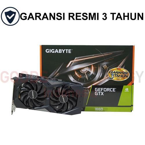 Jual Gigabyte GeForce GTX 1660 6GB DDR5 OC - GV-N1660OC-6GD - Jakarta Pusat - GoodsTechID ...