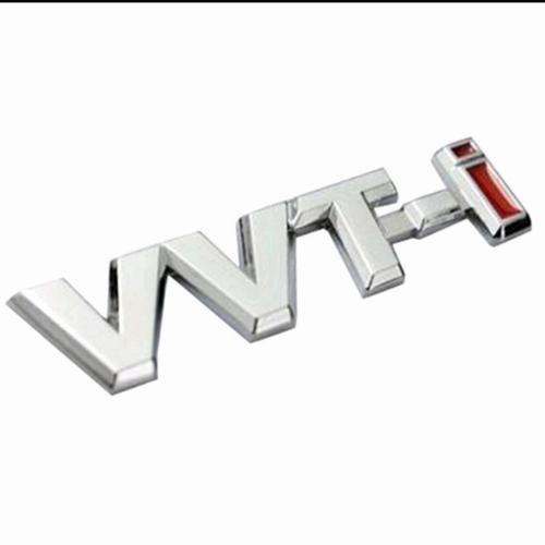 Jual Stiker Emblem Mobil VVTi Bahan METAL - Silver - Jakarta Timur ...