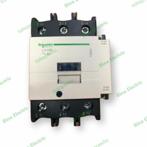 Jual Kontaktor / Contactor Schneider LC1D95 LC1D95M7 3P 125A Original ...