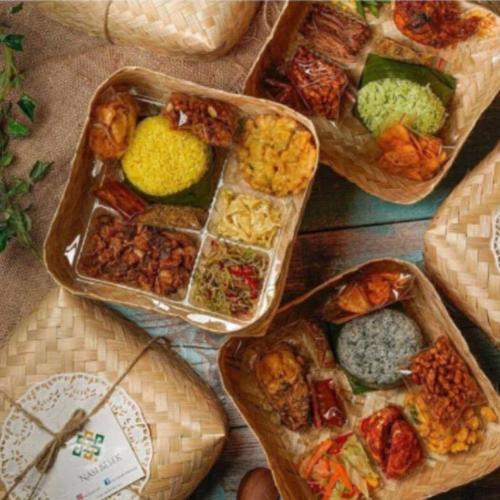 Jual besek wadah berkat . wadah tape . wadah getuk. - Original, 25cm ...