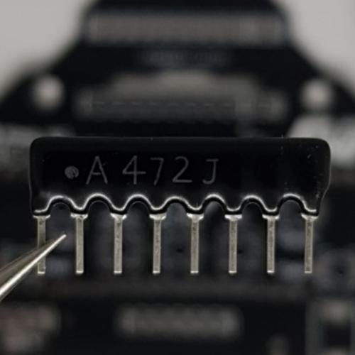 Jual resistor pack rpack 8p 8pin 8 pin 8kaki kaki 472j 472 j 4k7 4.7k 4 ...