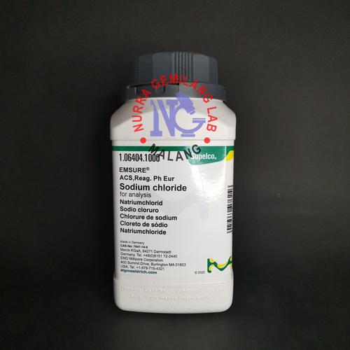 Jual 1.06404.1000 Sodium Chloride Merck Natrium Chloride NaCl 1kg ...