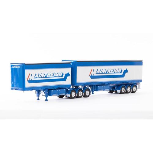 Jual Diecast Miniatur Drake - Eziliner B-Double Trailer Mainfreight (1: ...