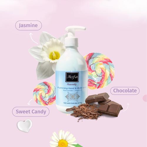 Jual Asfa Brightening Hand & Body Lotion Varian Heavenly / Biru (300ml ...