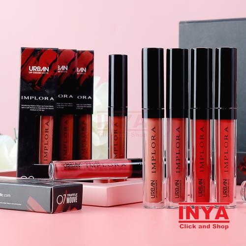 Promo IMPLORA URBAN LIP CREAM MATTE 2.9gr - 07 TRUFFLE MOUV - Jakarta ...