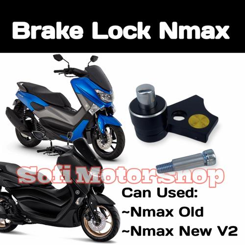Jual Brake lock Nmax parkir Lock Break lock kunci rem Nmax old dan new ...